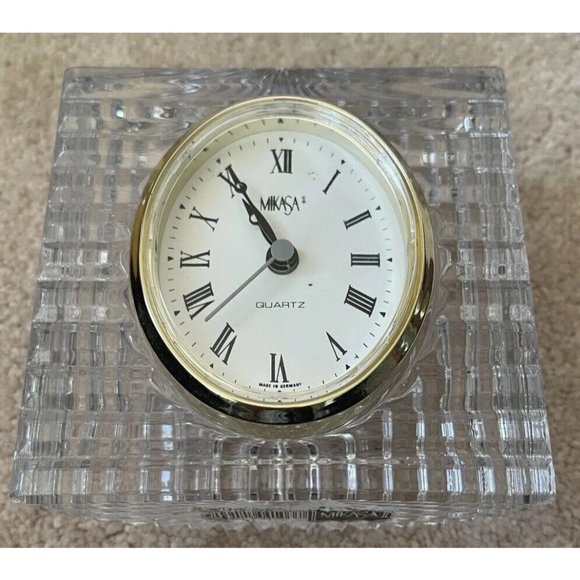 Mikasa | Accents | Mikasa Quartz Diamond Fire Lead Crystal Tabletop ...